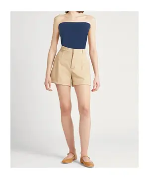 Brunello Cucinelli Off-the-shoulder Knitted Vest - Blue