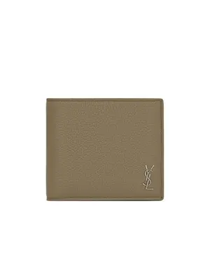 Saint Laurent Logo Plaque Bifold Wallet