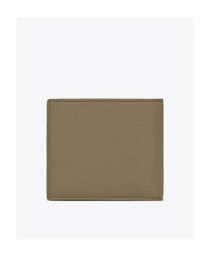 Saint Laurent Logo Plaque Bifold Wallet