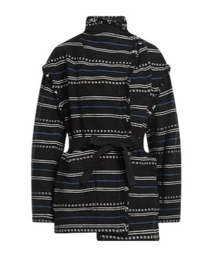 Isabel Marant Étoile Striped Belted Coat