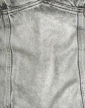 DIESEL® Tie-dye Denim Sleeveless V-neck Top