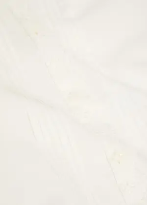 FRAME Lace Crew Neck Shirt