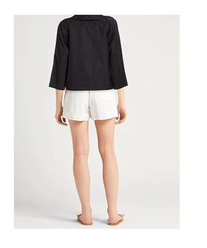 Tory Burch V-neck Long Sleeve Shirt