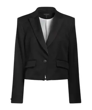 Rag & Bone Solid Color Blazer - Black