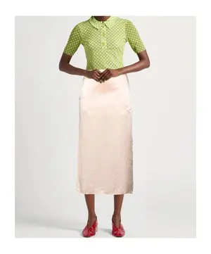 Sportmax Back Zip Midi Skirt