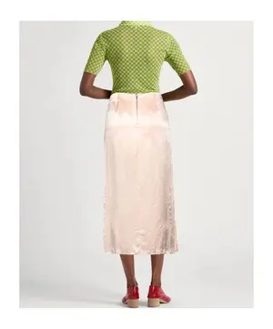 Sportmax Back Zip Midi Skirt