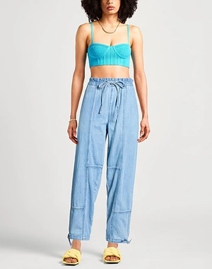 Rag & Bone Light-colored Denim Drawstring Pants