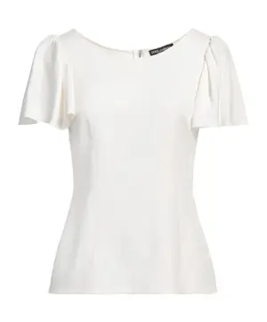 Dolce & Gabbana Solid-color Short-sleeve Top - White