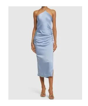 Simkhai Hansel Halter Neck Midi Dress