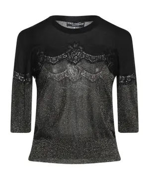 Dolce & Gabbana Two-tone Jumper - Black