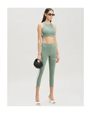 Palm Angels Logo-print Round Neck Tank Top