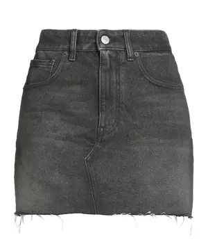 MAISON MARGIELA Colored Washed Denim Pencil Skirt