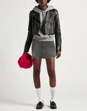 MAISON MARGIELA Colored Washed Denim Pencil Skirt