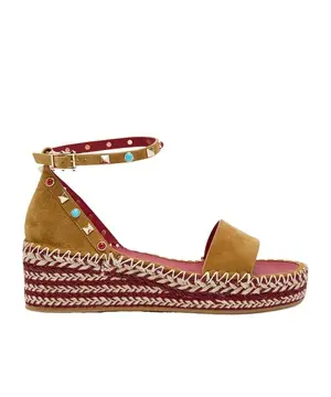 Valentino Garavani Thick-soled Sandals - Brown