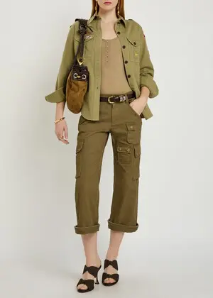 Isabel Marant Étoile Ribbed Scoop Neck Button-up Top