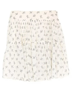 Chloé Printed Crepe Skirt