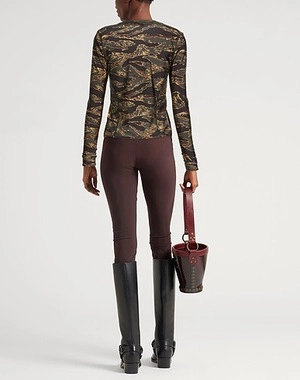 DIESEL® Camouflage Long-sleeved T-shirt