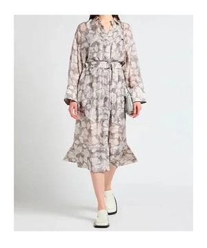 Brunello Cucinelli Printed Shirt Dress