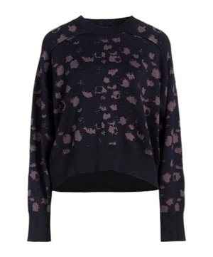 Rag & Bone Two-color Lightweight Knitted Sweater - Black