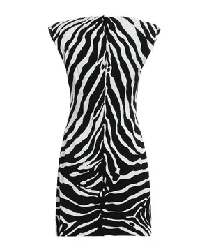 Dolce & Gabbana Zebra Print Fitted Dress