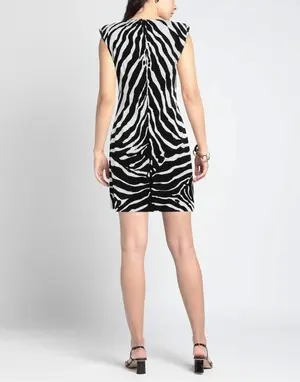 Dolce & Gabbana Zebra Print Fitted Dress