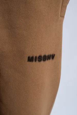 MISBHV Logo-printed Tapered Leg Track Pants