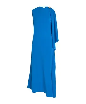 JOSEPH Metal Buckle Dress - Blue