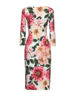 Dolce & Gabbana Floral Slim-fit Dress