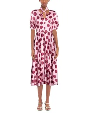 Dolce & Gabbana Polka Dot Satin Dress