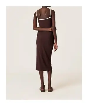 Miu Miu Stretch Jersey Midi Dress
