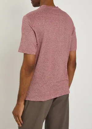 Brunello Cucinelli Ribbed Crew Neck T-shirt