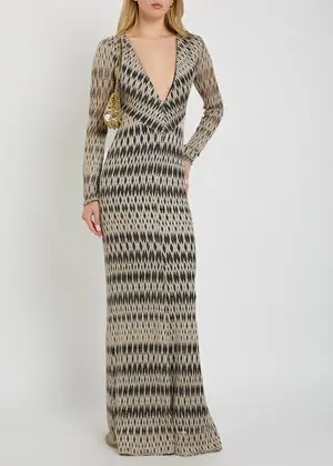 Missoni V-neck Textured Dress