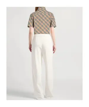 Burberry Plaid Short Sleeve Shirt