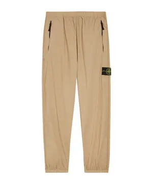 Stone Island Stretch-cotton Trousers - Nude