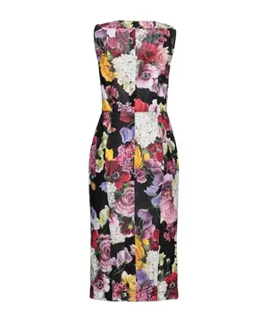 Dolce & Gabbana Floral Print Camisole Dress - Multicolor