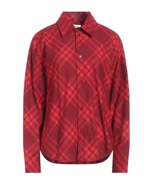 Burberry Plaid Shirt - Red