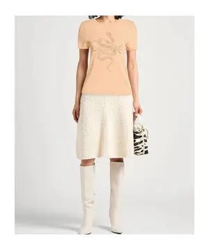 Chloé Logo Crew Neck T-shirt