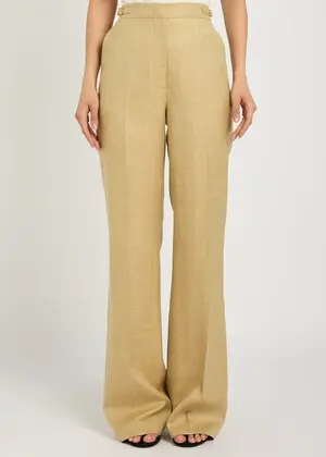 Gabriela Hearst Solid-color Straight-leg Trousers