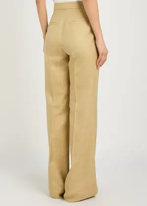 Gabriela Hearst Solid-color Straight-leg Trousers
