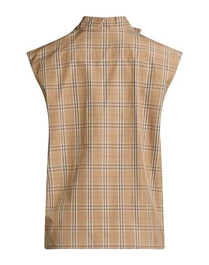 Burberry Checked Sleeveless Vest