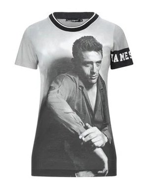 Dolce & Gabbana Colorful Printed Short-sleeve T-shirt