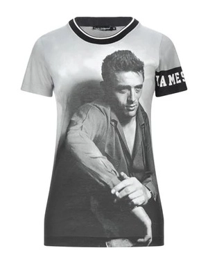 Dolce & Gabbana Colorful Printed Short-sleeve T-shirt