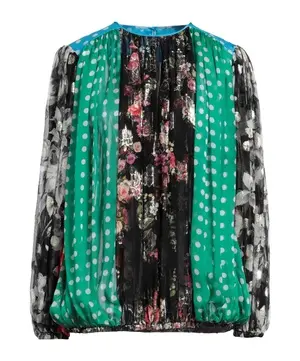Dolce & Gabbana Multicolor Patterned Long Sleeve Top