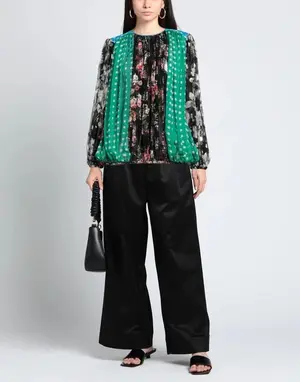 Dolce & Gabbana Multicolor Patterned Long Sleeve Top