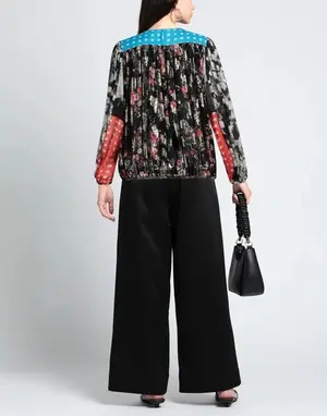 Dolce & Gabbana Multicolor Patterned Long Sleeve Top