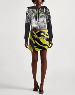 DIESEL® Two-tone Hooded Sweatshirt