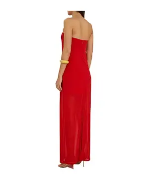 Staud Sleeveless Mesh Dress