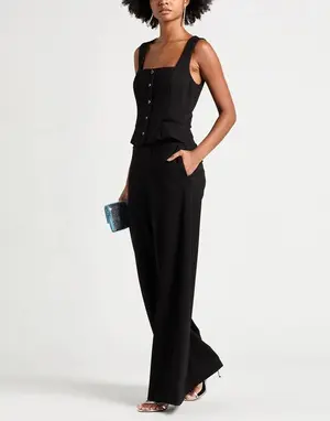 Rag & Bone Sleeveless Square Neck Jumpsuit With Button Detail