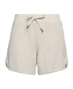 Brunello Cucinelli Solid-color Knitted Pants - White