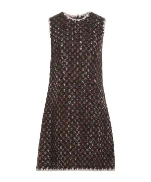 Dolce & Gabbana Sleeveless Flare Dress - Black